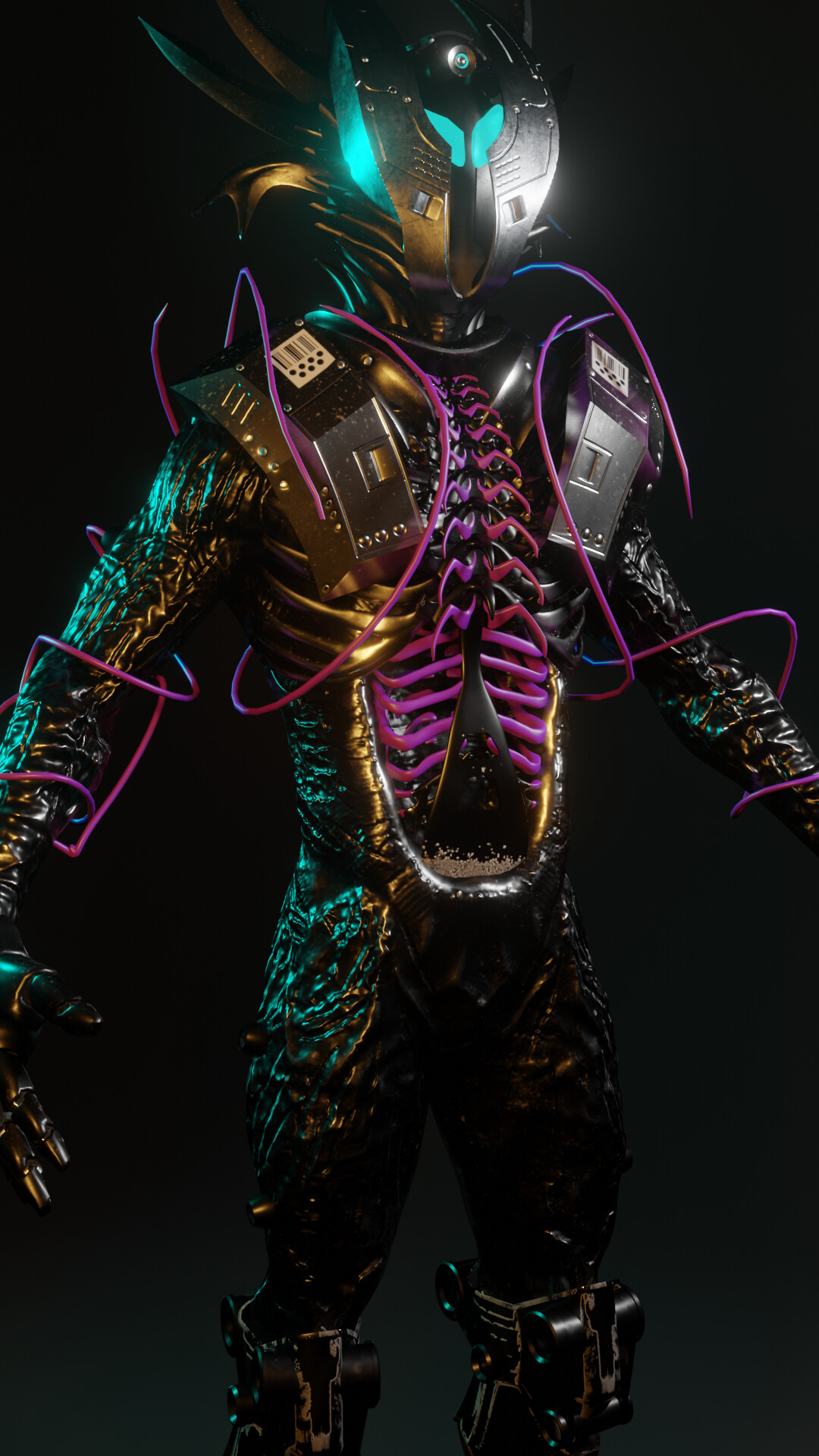 ArtStation - Cyberpunk Ai Creature