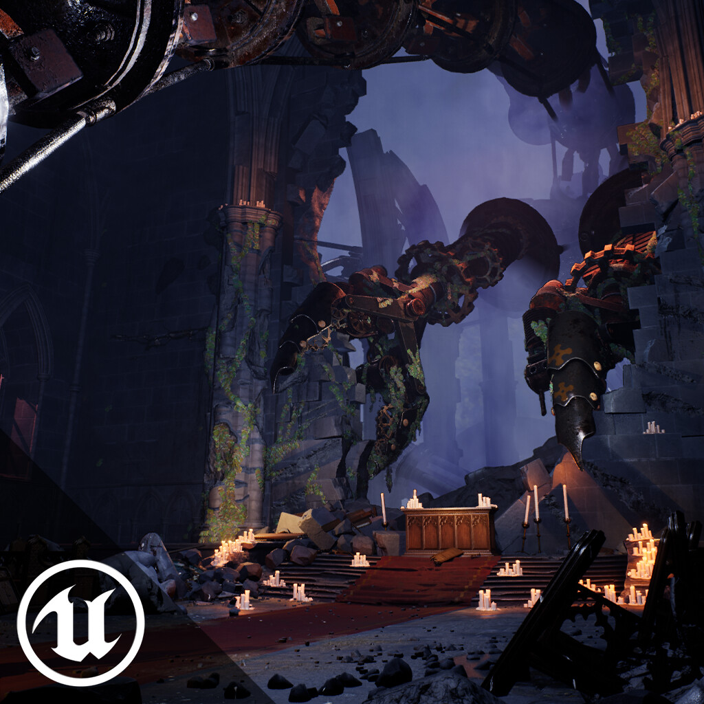 ArtStation - Fallen Giant