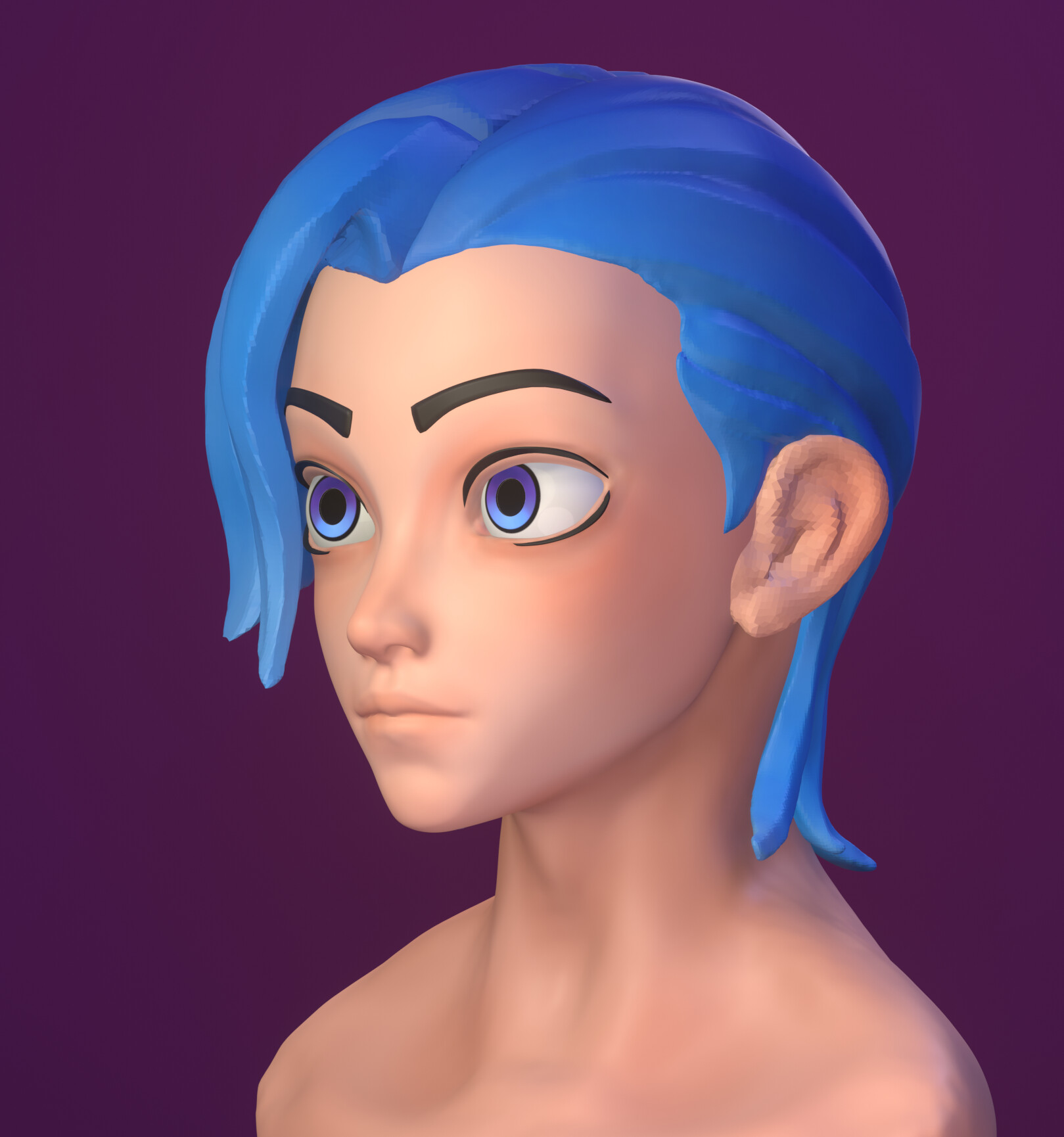 ArtStation - Blue Boy