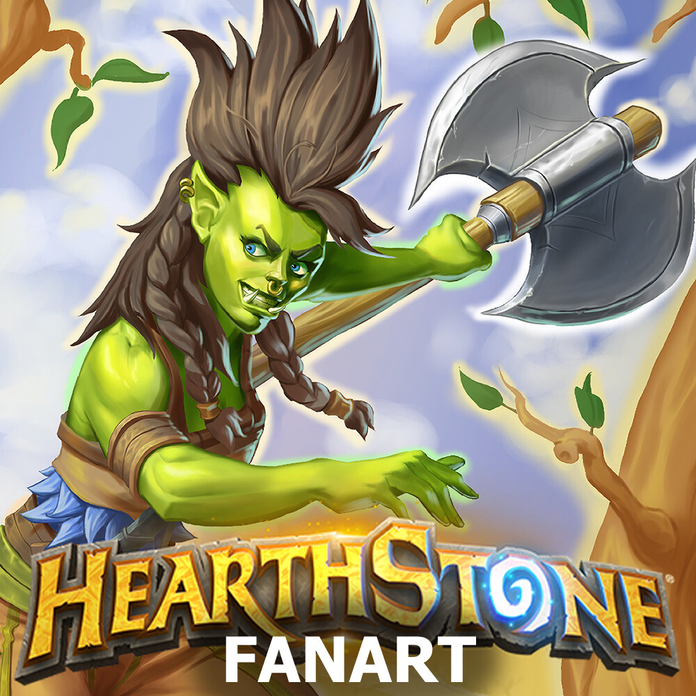 ArtStation - HEARTHSTONE FANART - Rokara