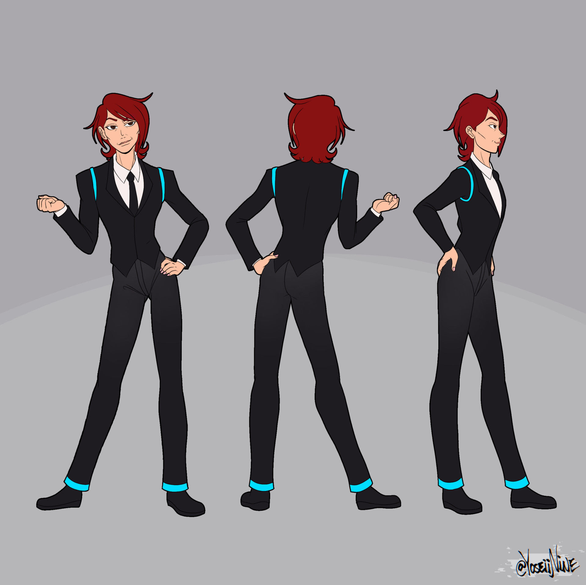 ArtStation - Tenji Turnaround ref