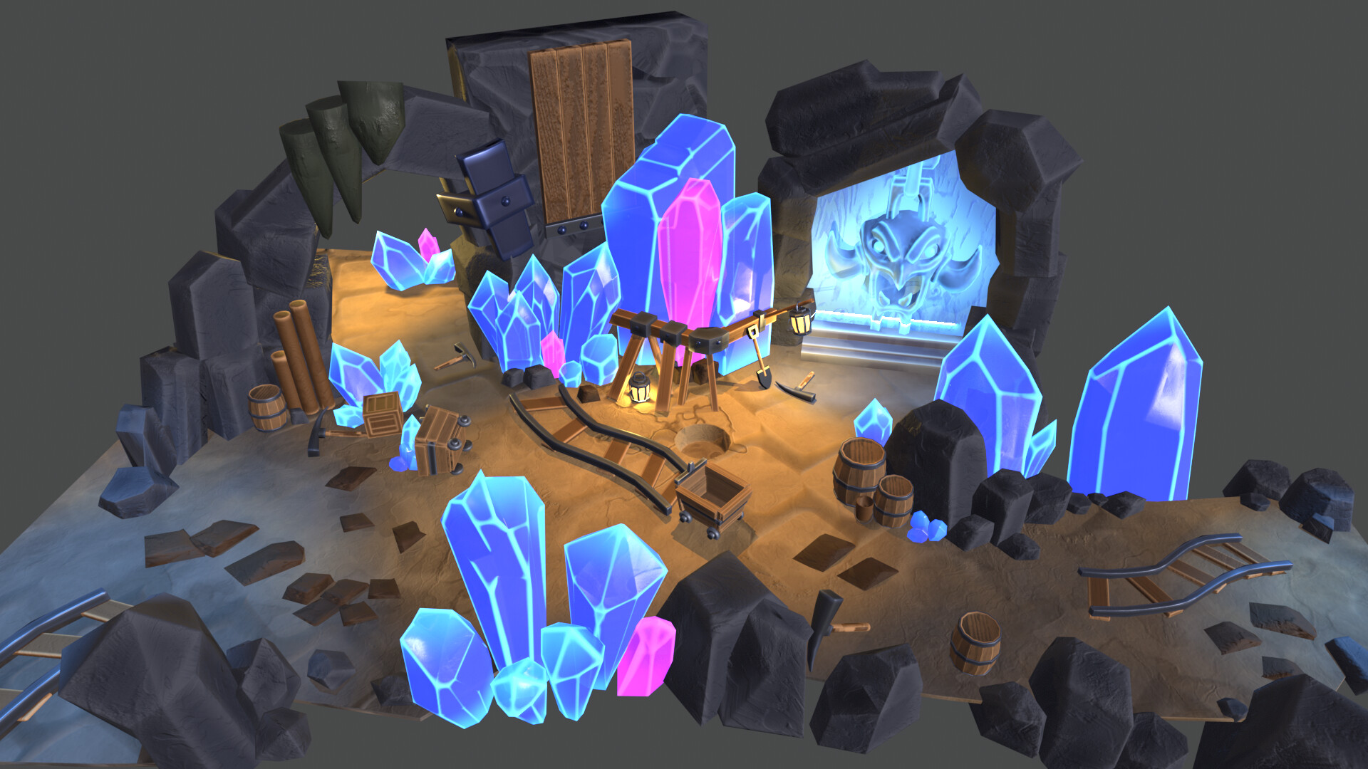 ArtStation - Stylized Mining Environment