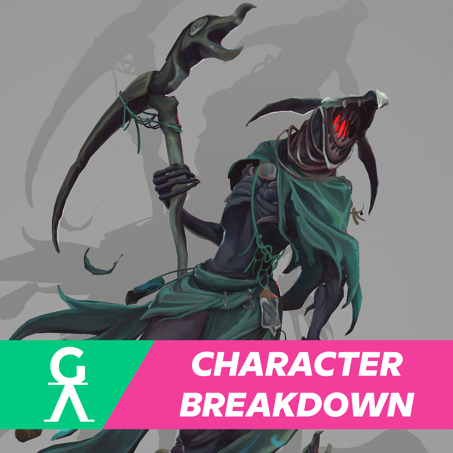 ArtStation - Ghost Crow Devil - Character Breakdown - Alina Pesotskaya