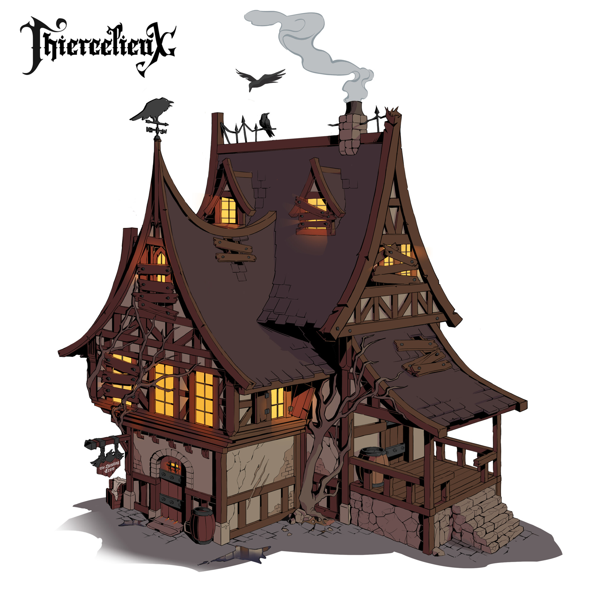 ArtStation - The Howling Crow