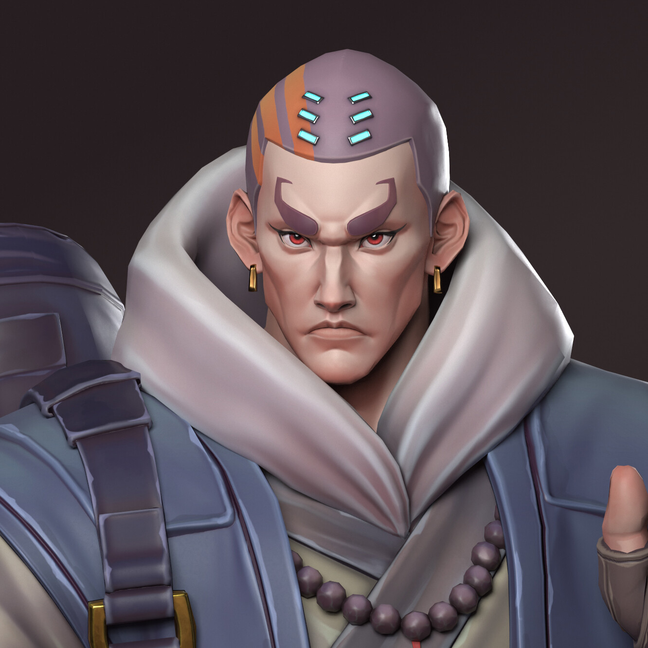 ArtStation - Cybermonk 赛博武僧