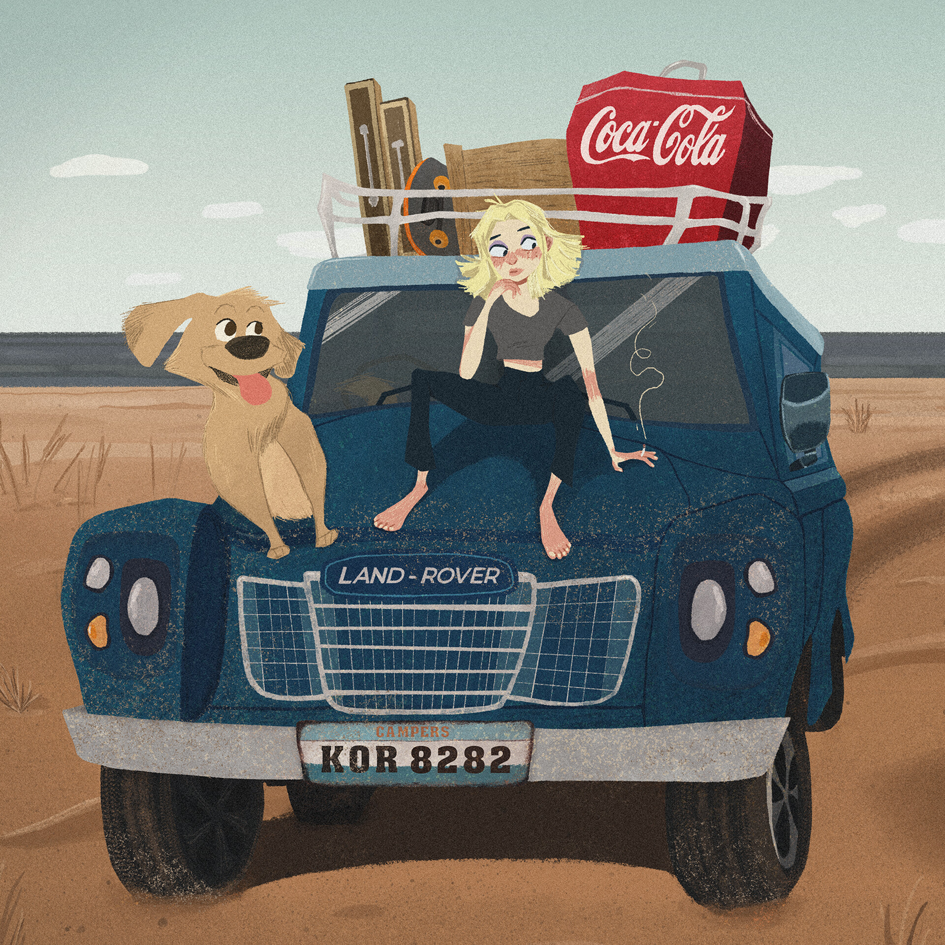 ArtStation - Land Rover Series III 🚙