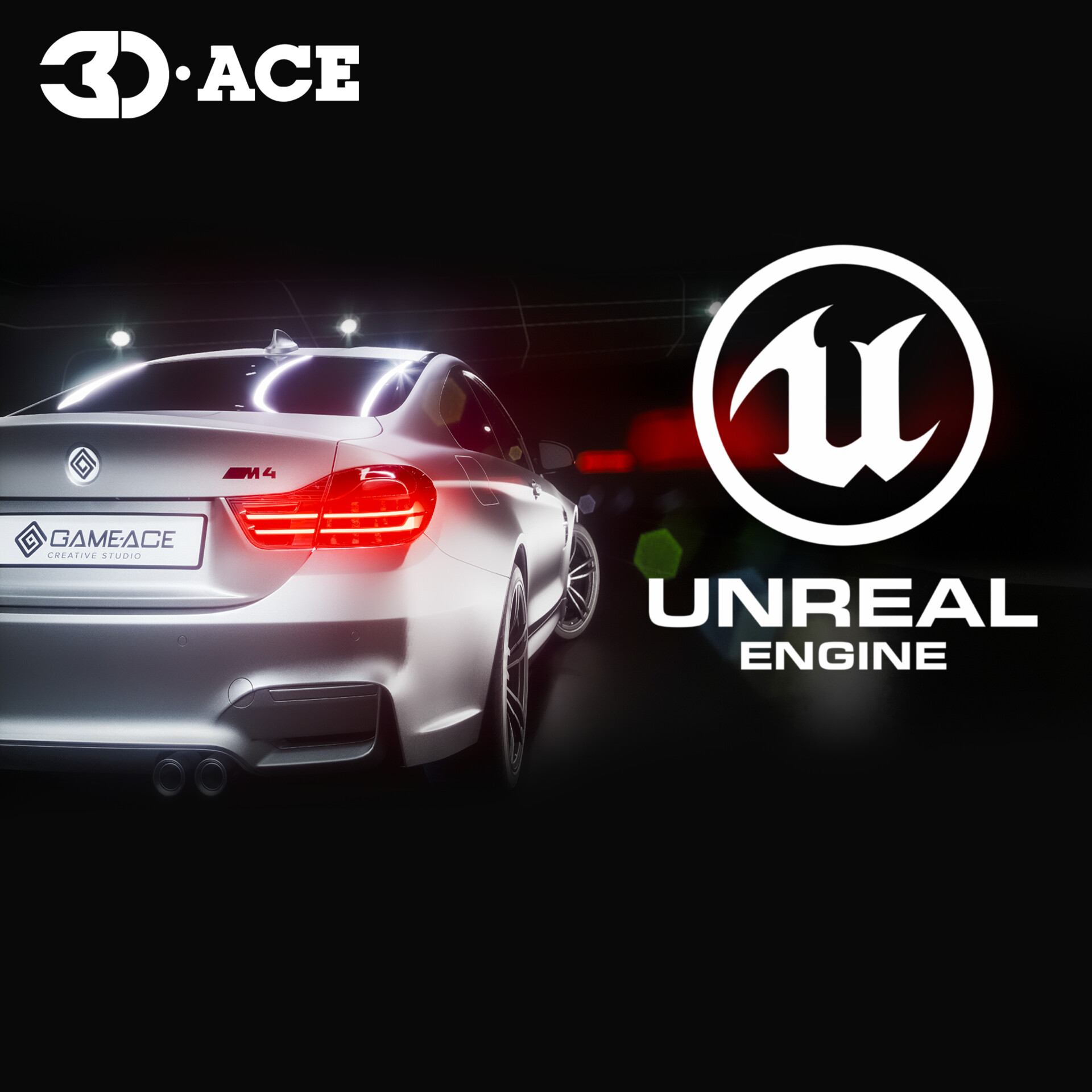 3D-Ace Studio - 3D Sedan Showreel