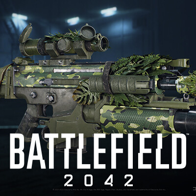 ArtStation - Battlefield 2042 - SFAR-M GL Lawn Mower