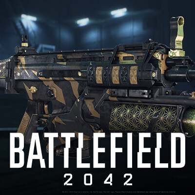 ArtStation - Battlefield 2042 - SFAR-M GL Ferocious