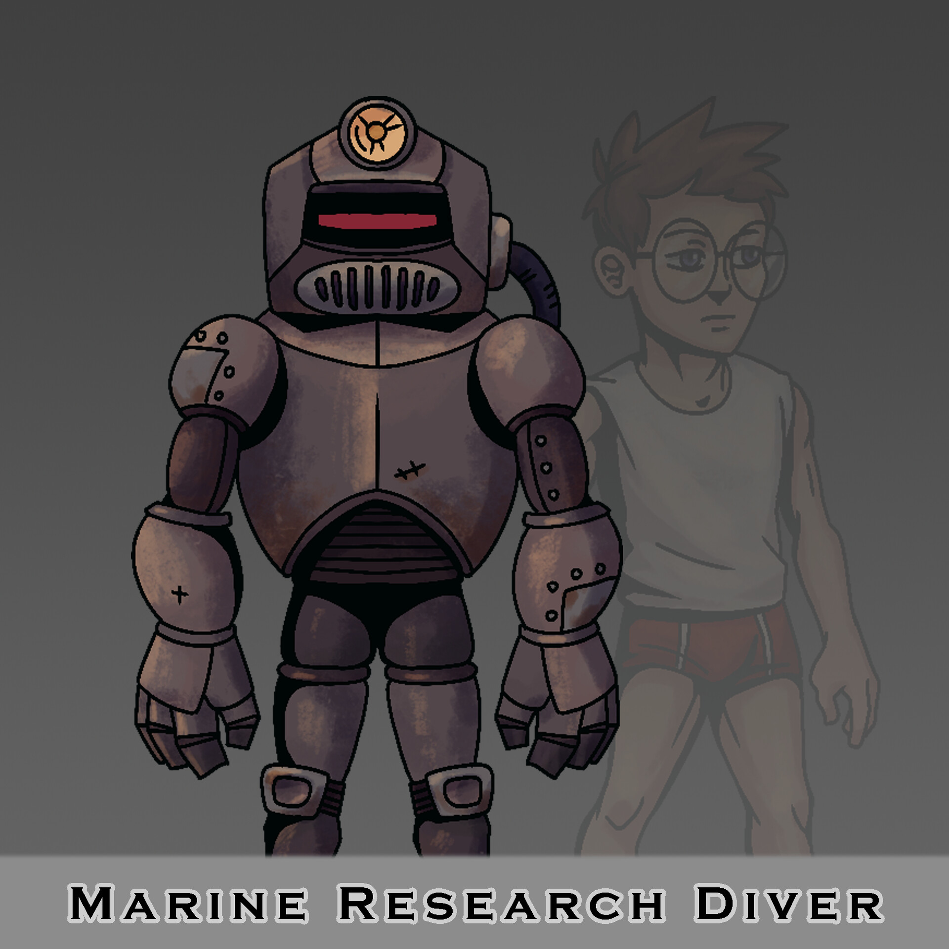 ArtStation - Marine research diver Concept art