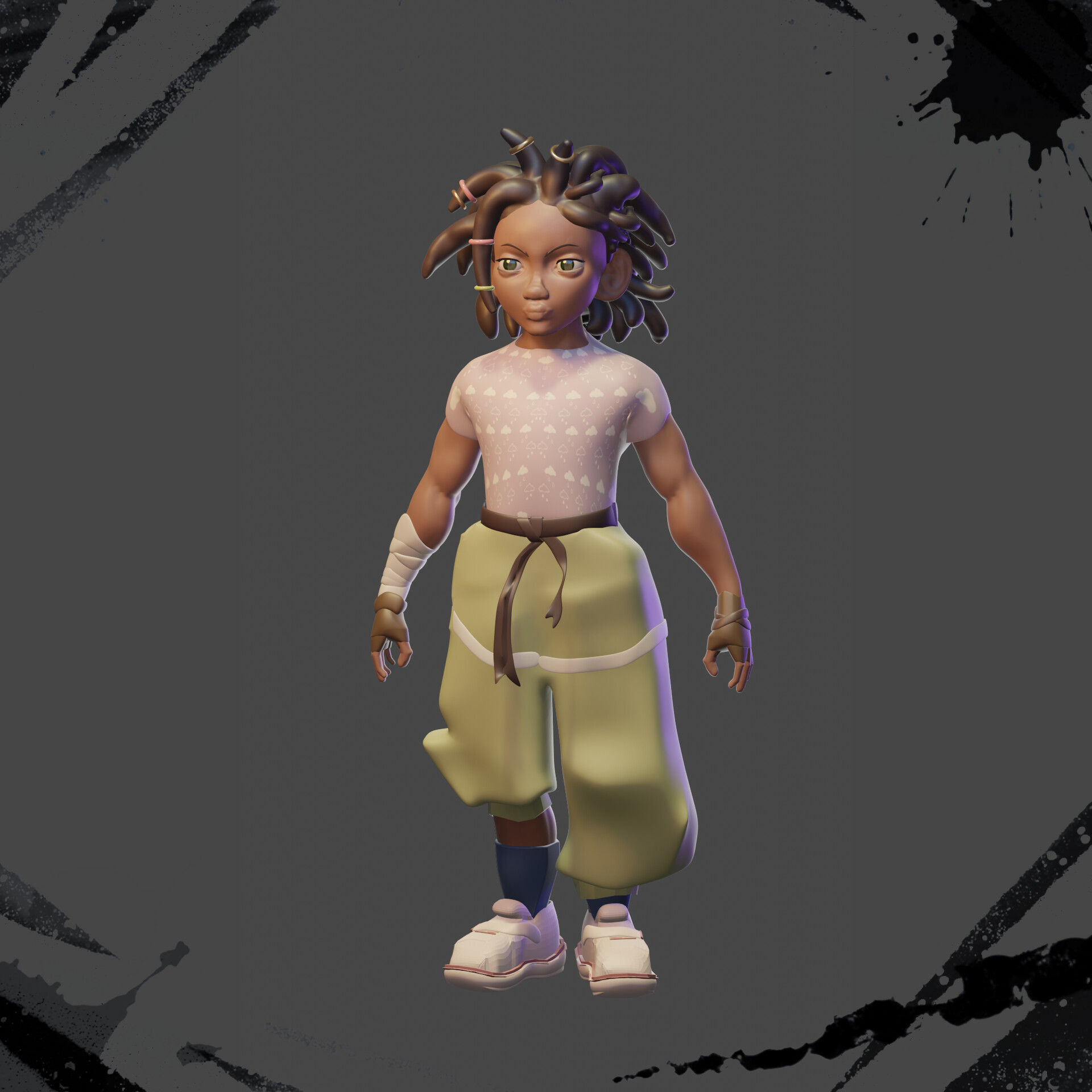 ArtStation - Treasure Hunter 3D Model