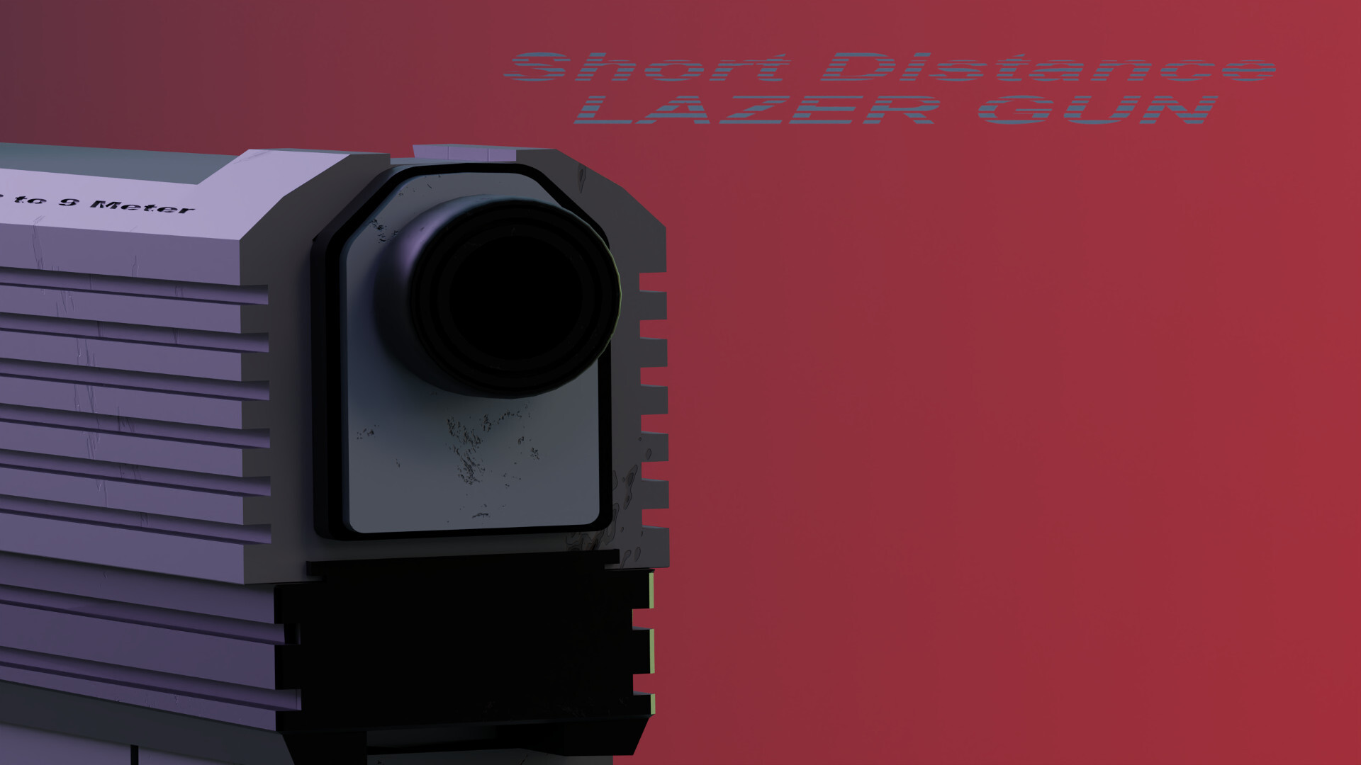 ArtStation - Short Distance LAZER Gun