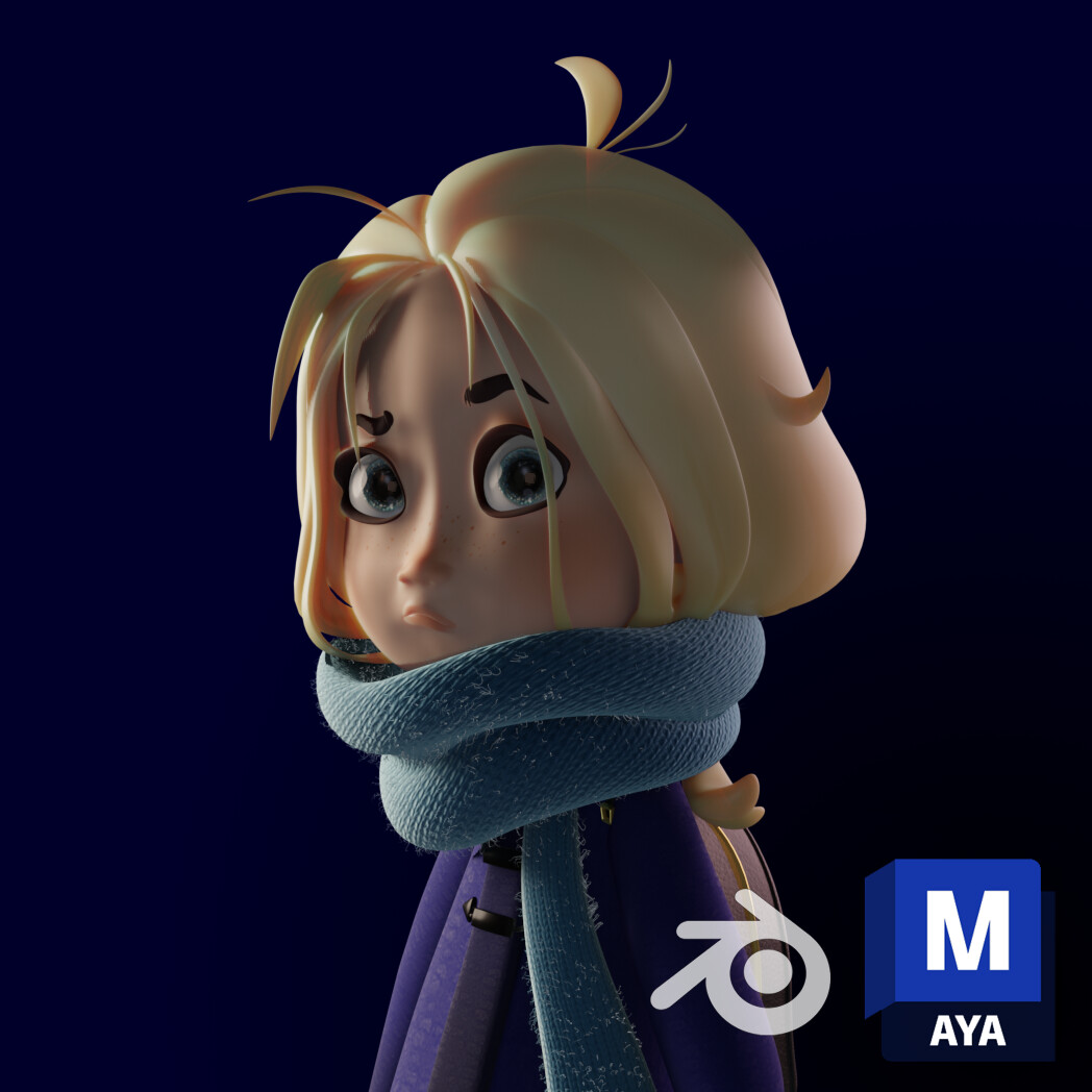 ArtStation - Pondering // 3D Character & Concepts 2021