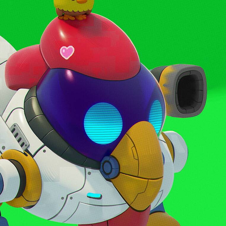 ArtStation - Super Mega Chicken Mecha 🤖🐥💥
