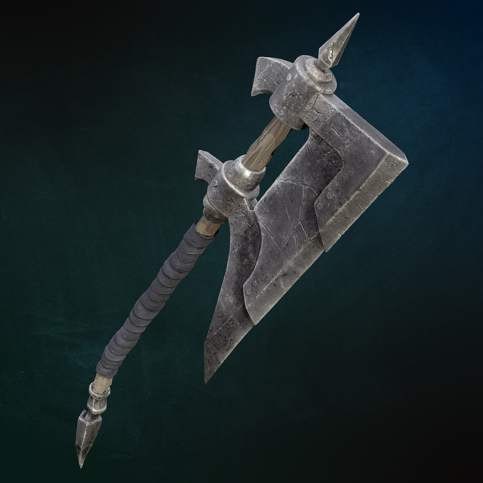 ArtStation - Diablo 3 Axe and skull
