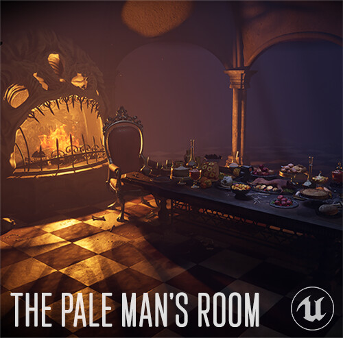 ArtStation - The Pale Man's Room - Pan's Labyrinth