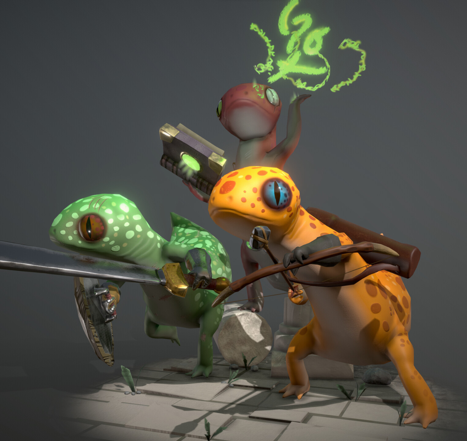 ArtStation - Assorted Sketchfab Work