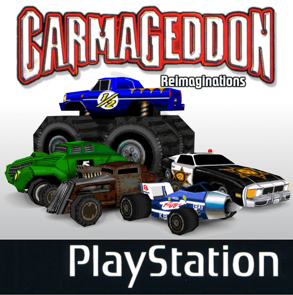 ArtStation - Carmageddon PS1: Reimaginations