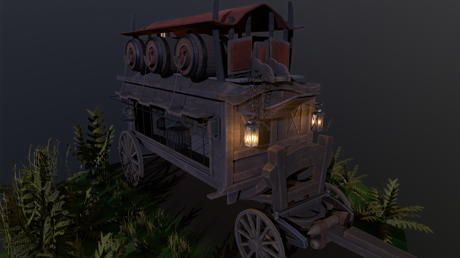 ArtStation - Witch Hunter Carriage