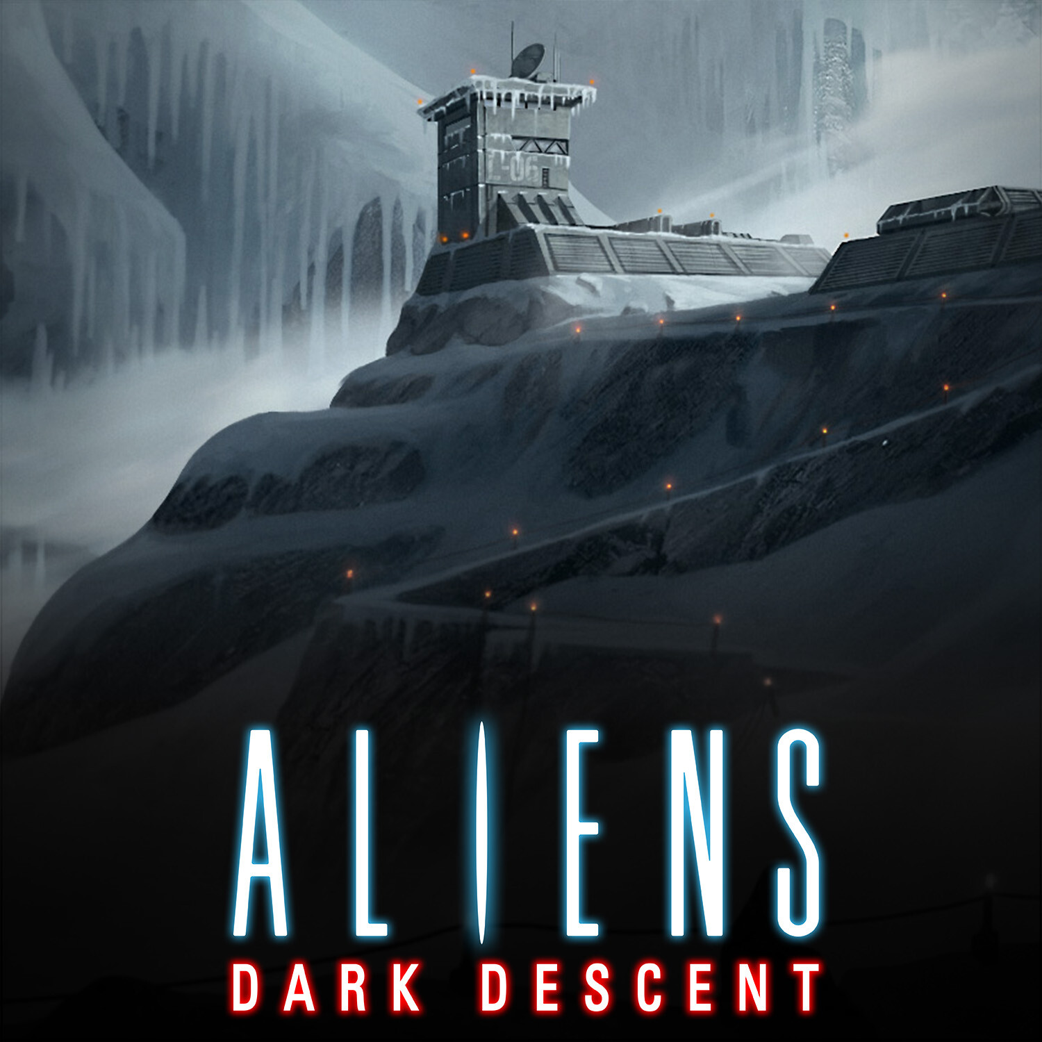 ArtStation - Aliens dark descent Tantalus Base Environment Concept Art