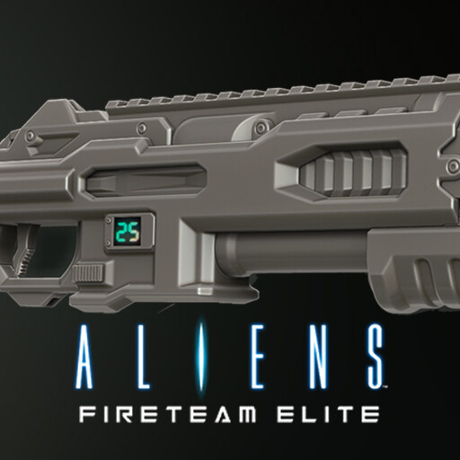 ArtStation - Aliens Fireteam Elite - M51 Breaching Scattergun