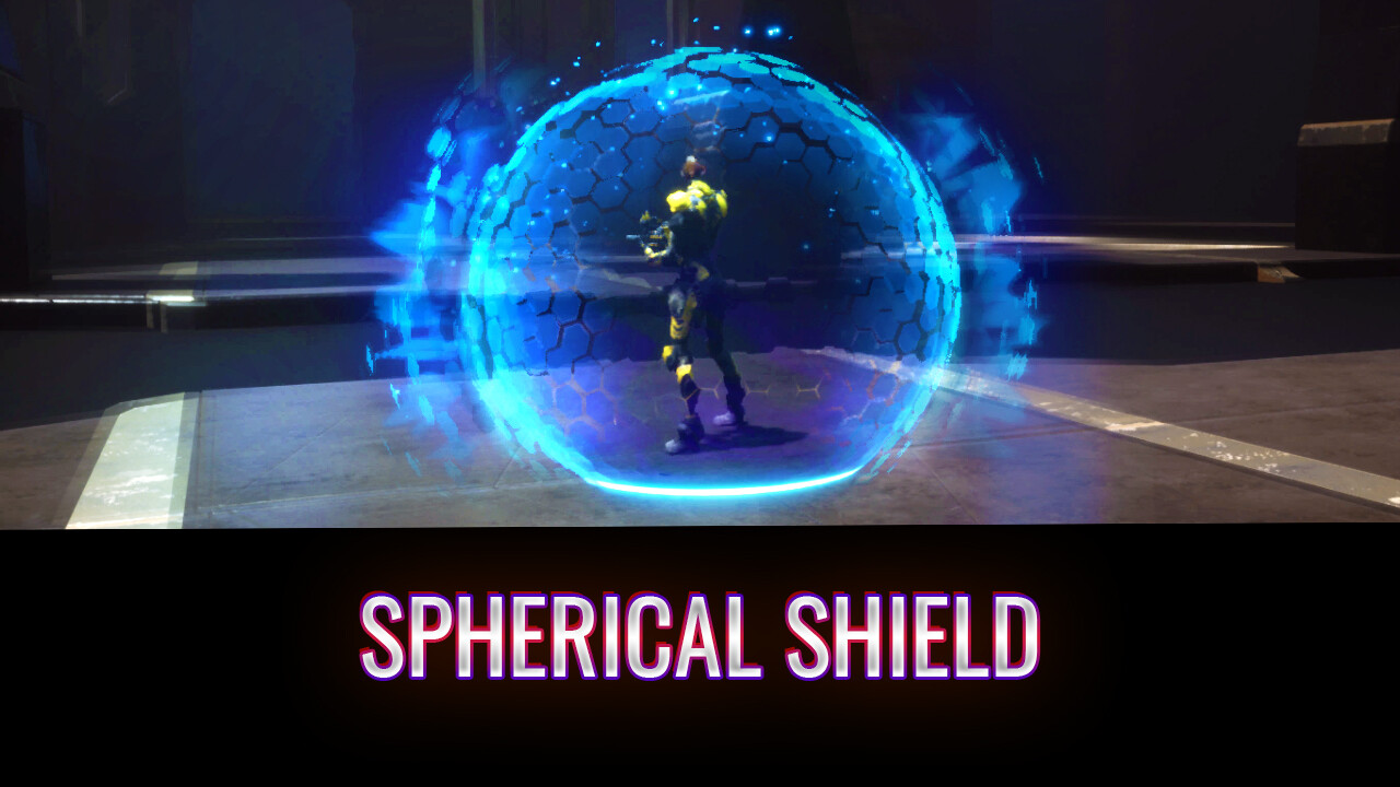 ArtStation - VFX Spherical Shield