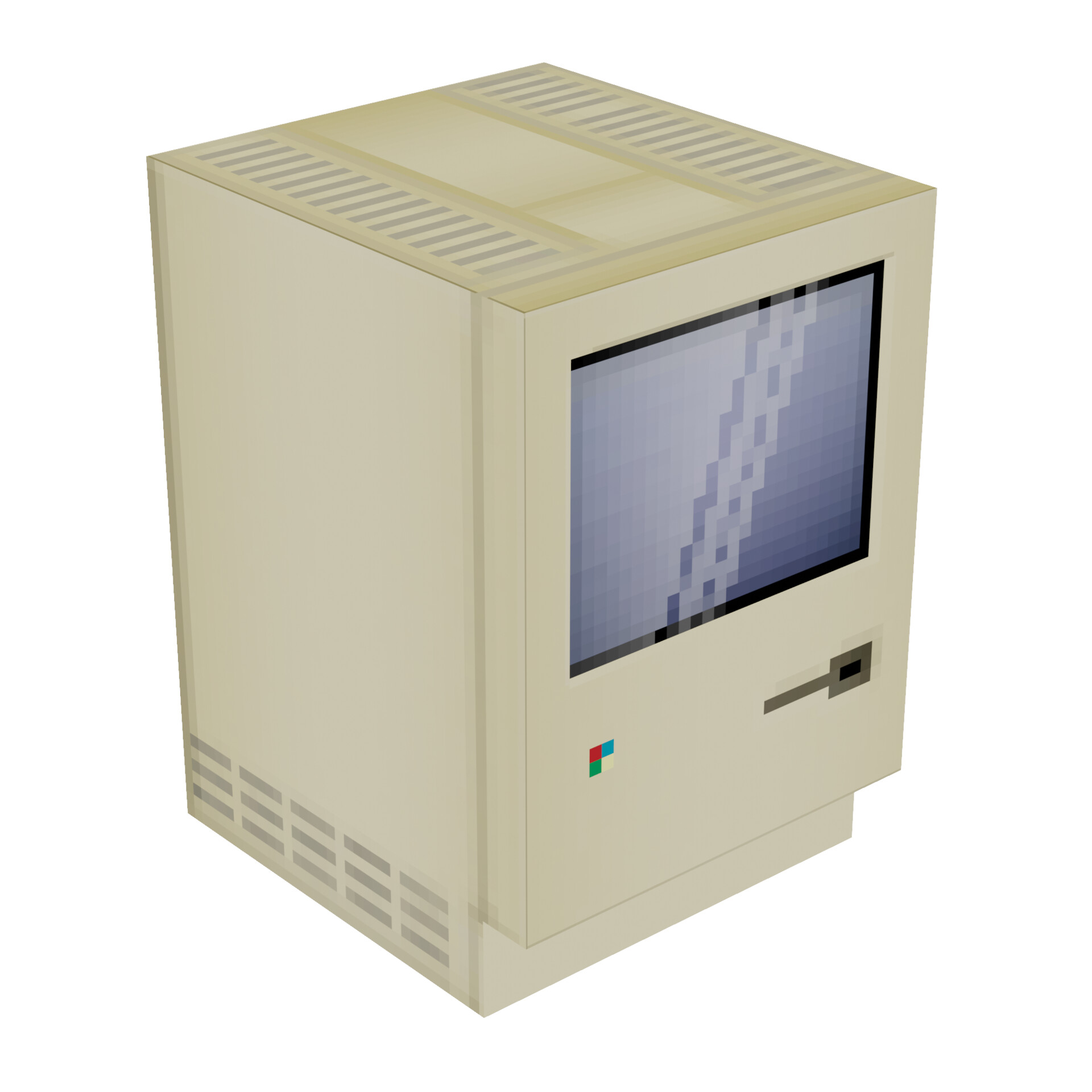 ArtStation - Pixel Macintosh Plus