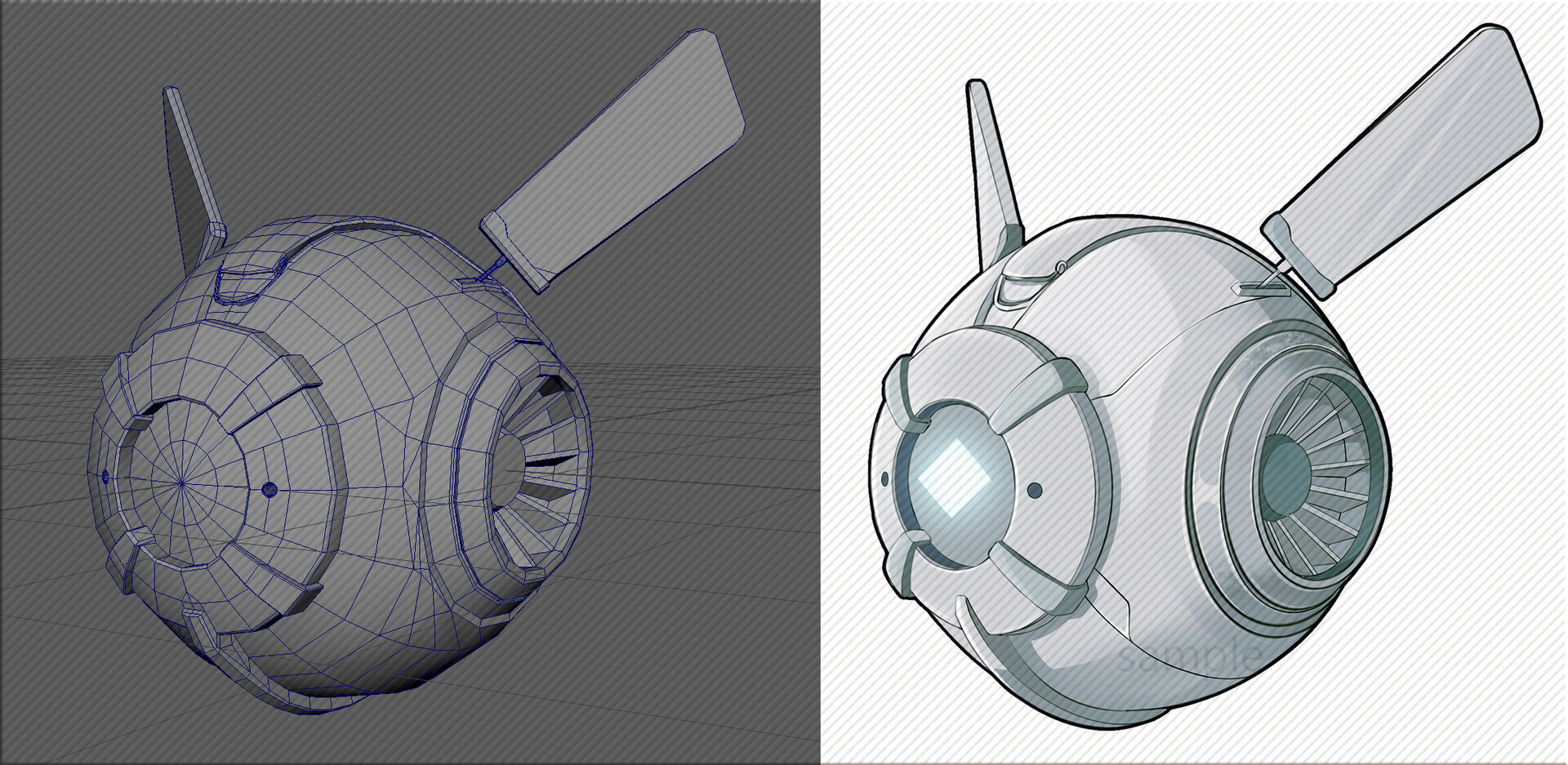 ArtStation - mechanical ball