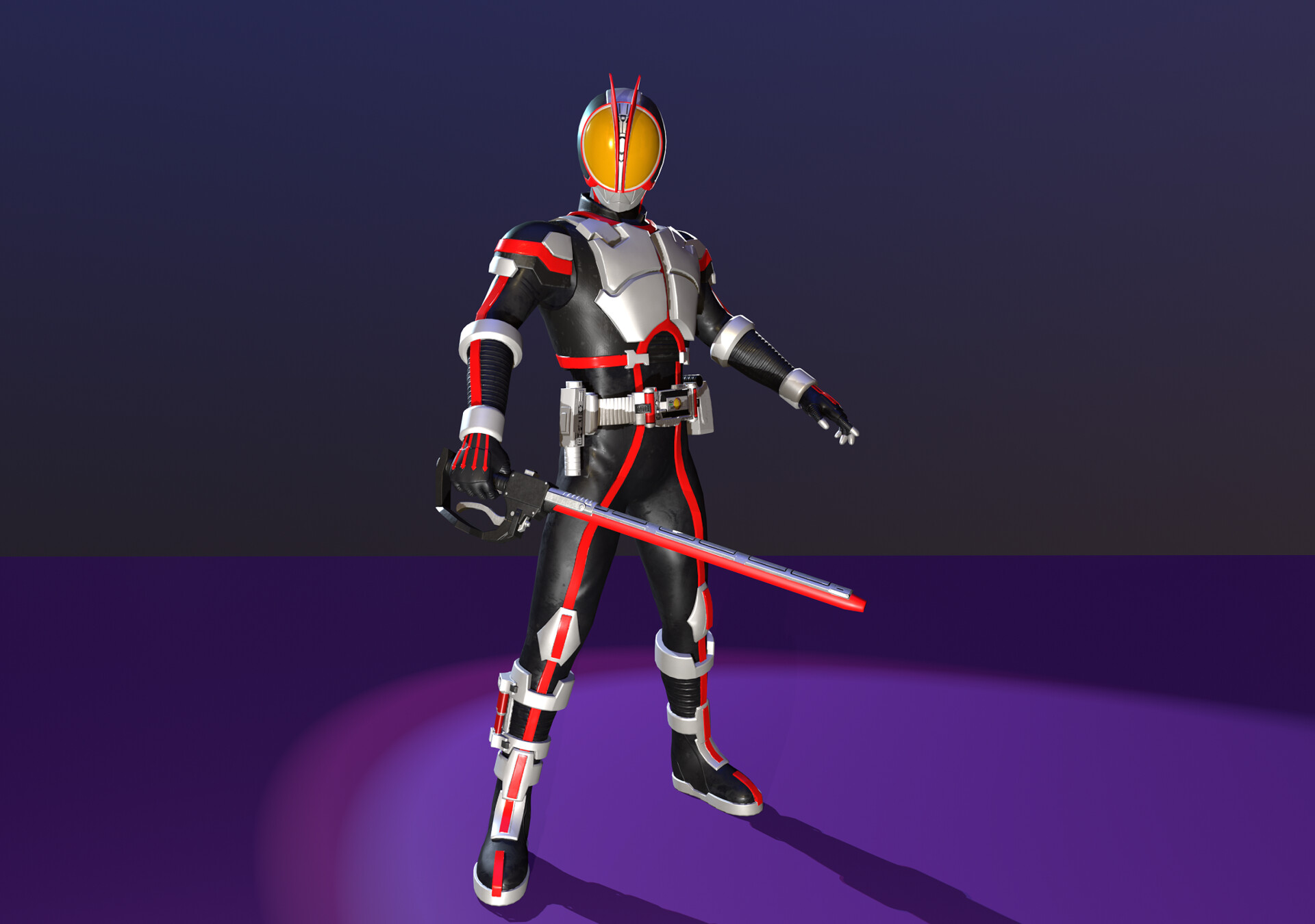 ArtStation - Masked Rider Faiz