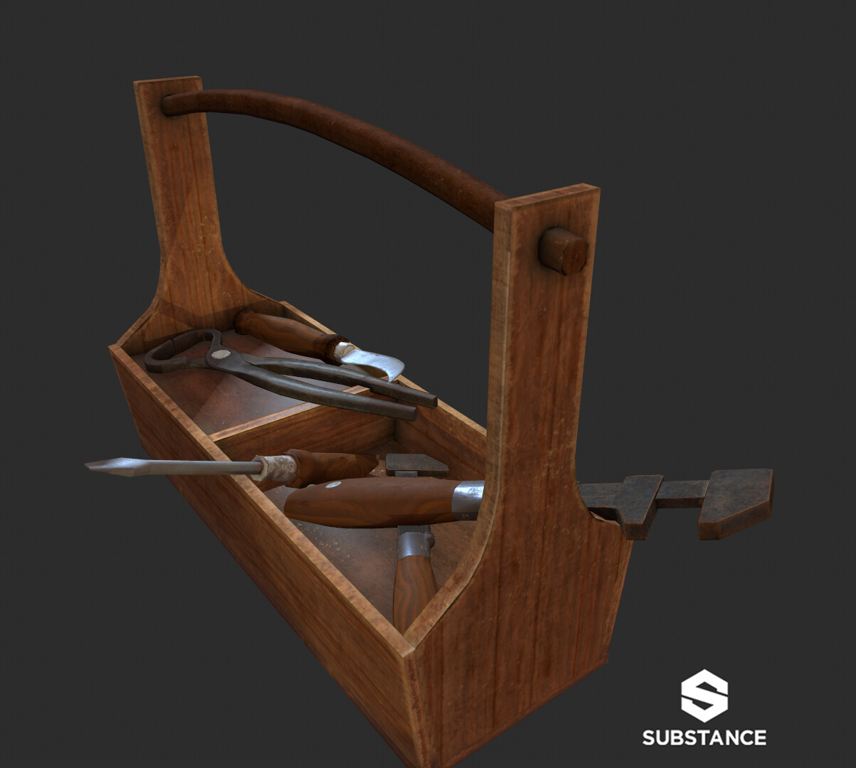ArtStation - Old tool box