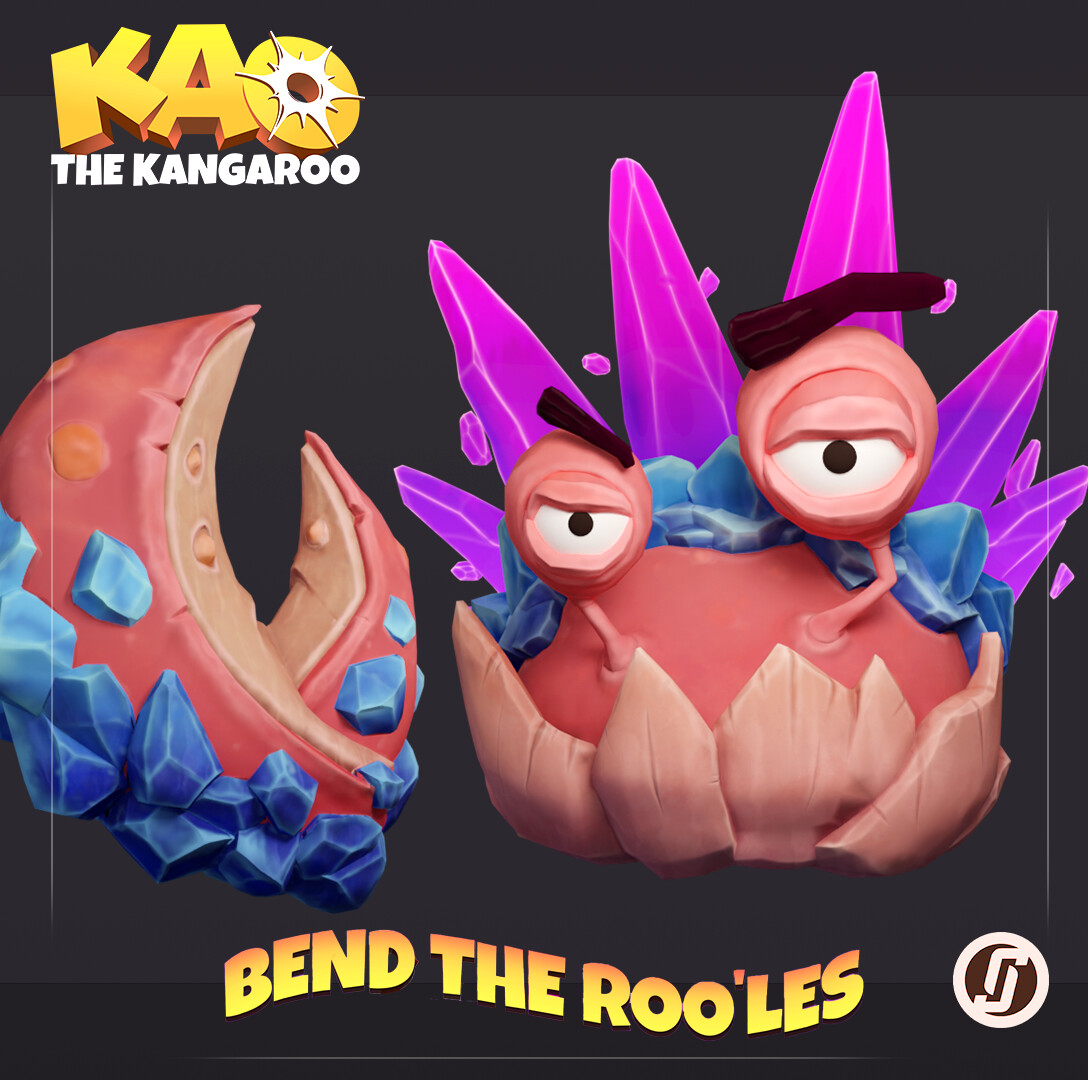 ArtStation - The Crab King - Kao the Kangaroo Bend the Roo'les DLC