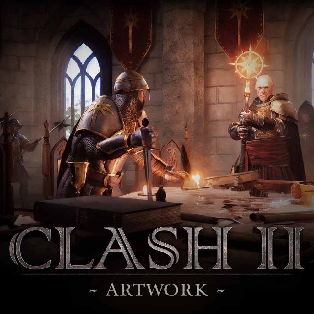 ArtStation - Clash II - War Council