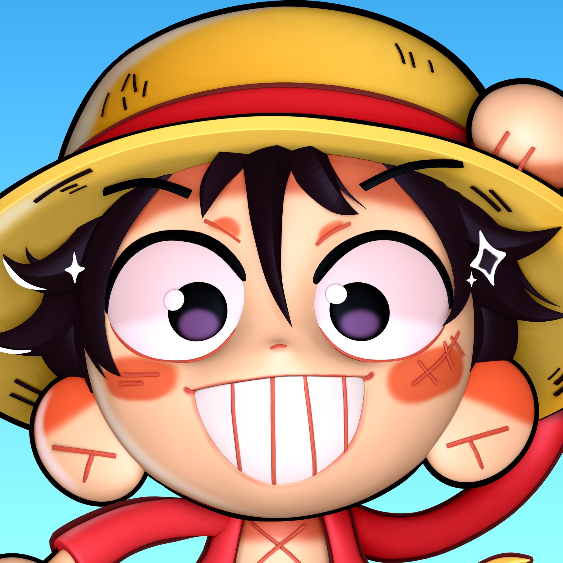 ArtStation - Monkey D. Luffy