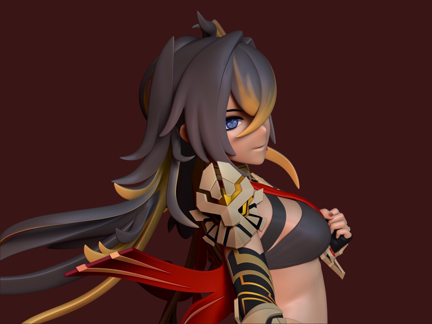 ArtStation - Dehya fanart (Genshin Impact)