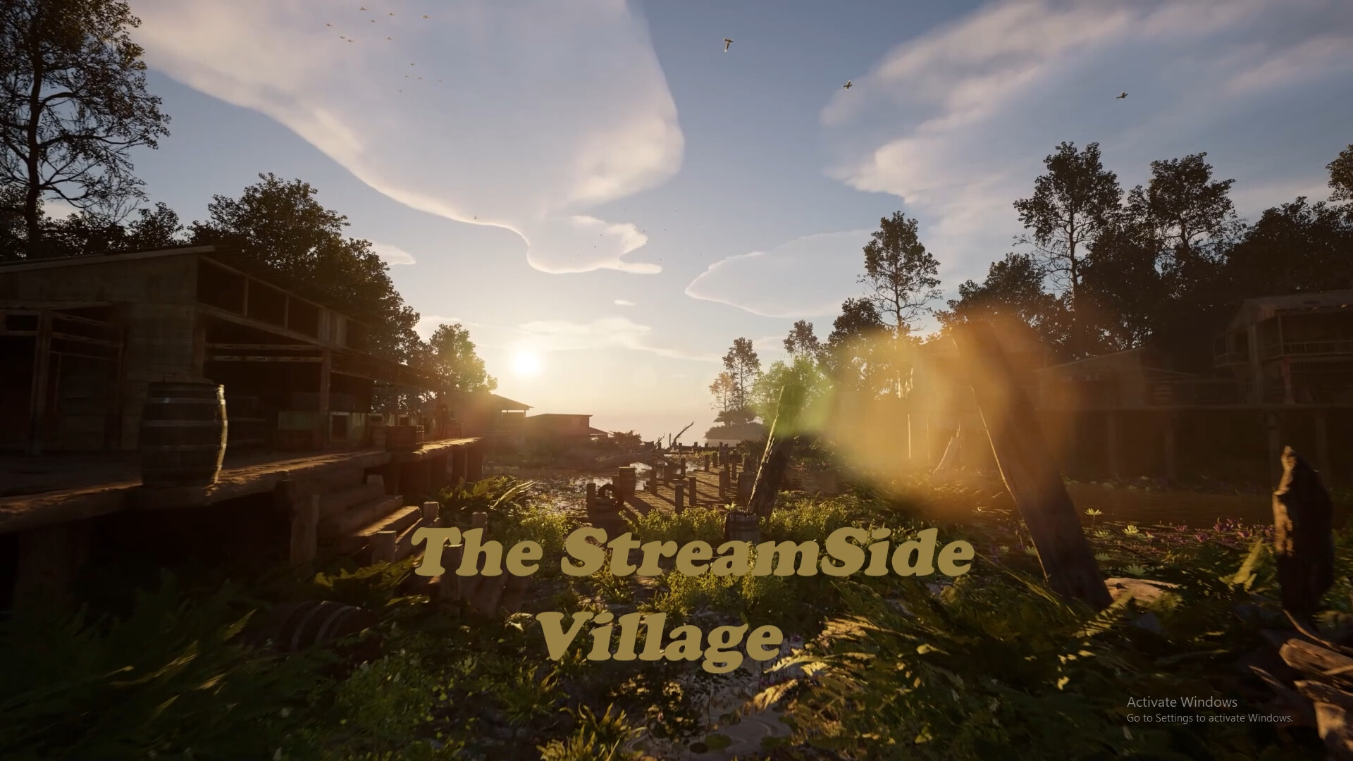 ArtStation - The StreamSide Village