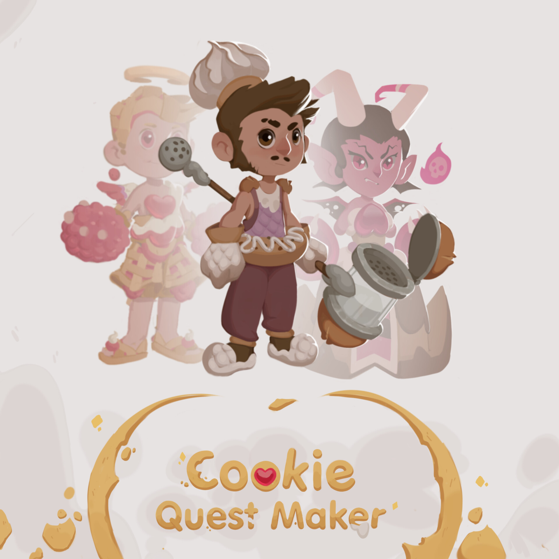 ArtStation - Cookie Quest Maker: characters