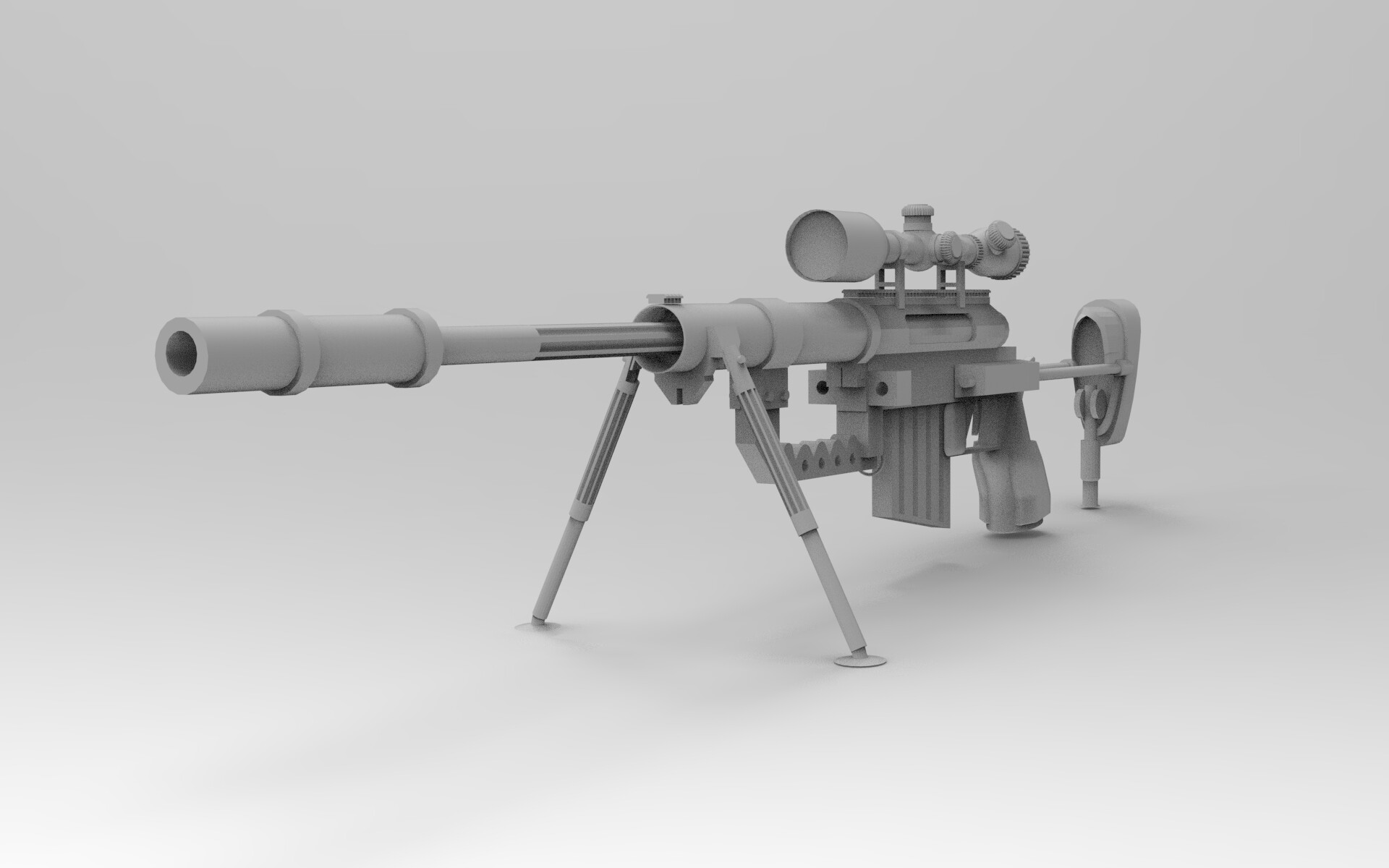 ArtStation - gun modeling