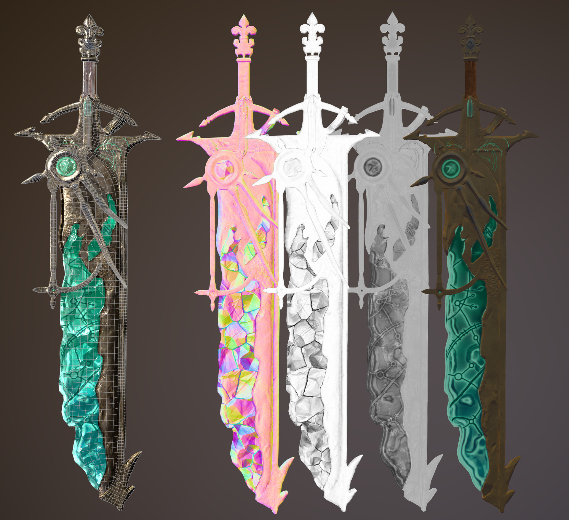 ArtStation - Sword#1 Crystal | 💎🔮💠