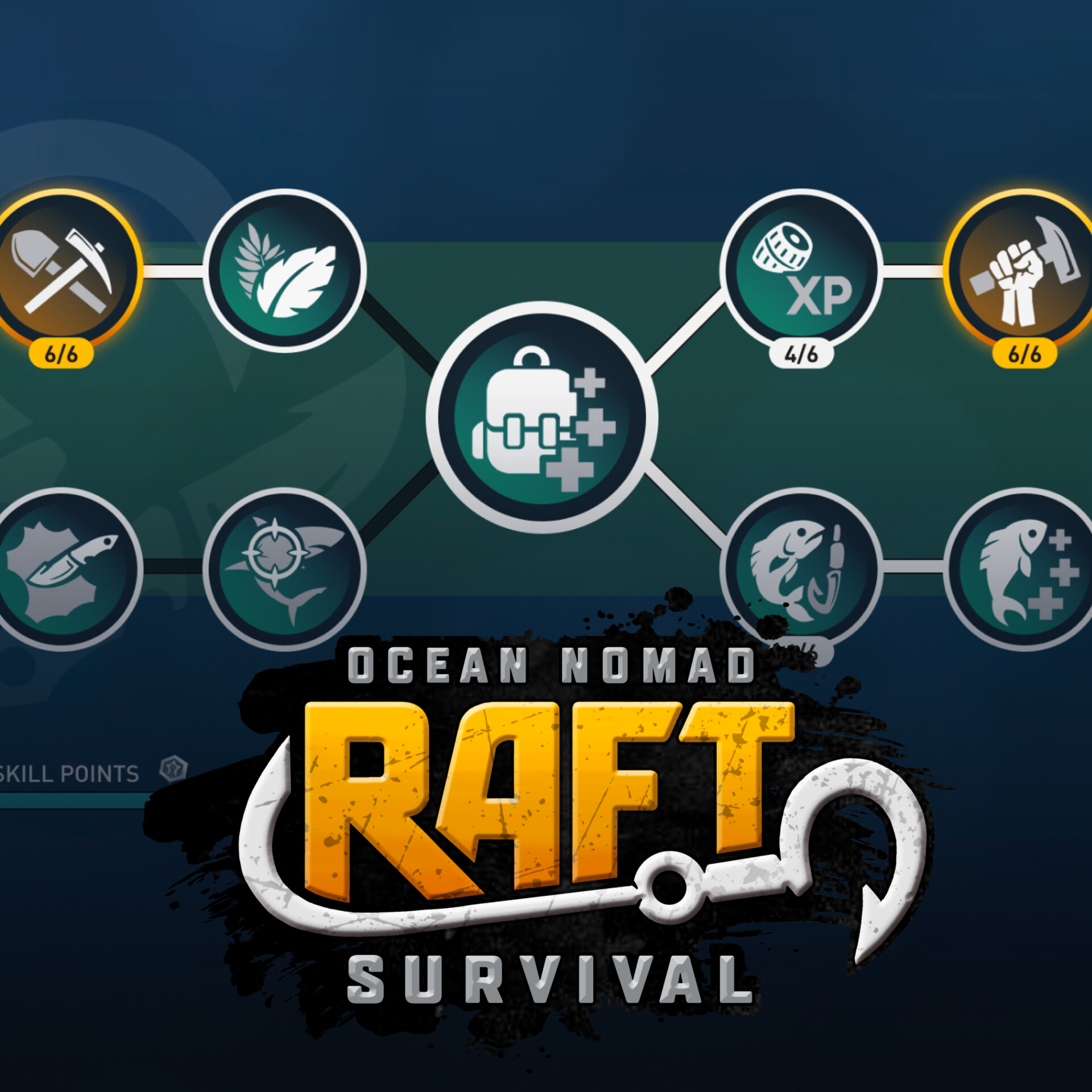 ArtStation - RAFT OCEAN NOMAD UI (User Interface) Art