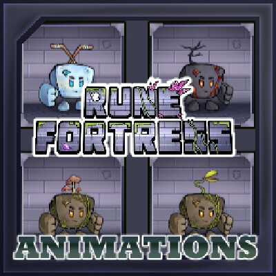 ArtStation - Rune Fortress Animations