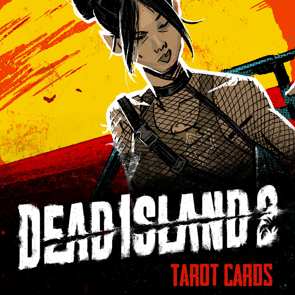 ArtStation - Dead Island 2 - The strength tarot (Amy) + Timelapse