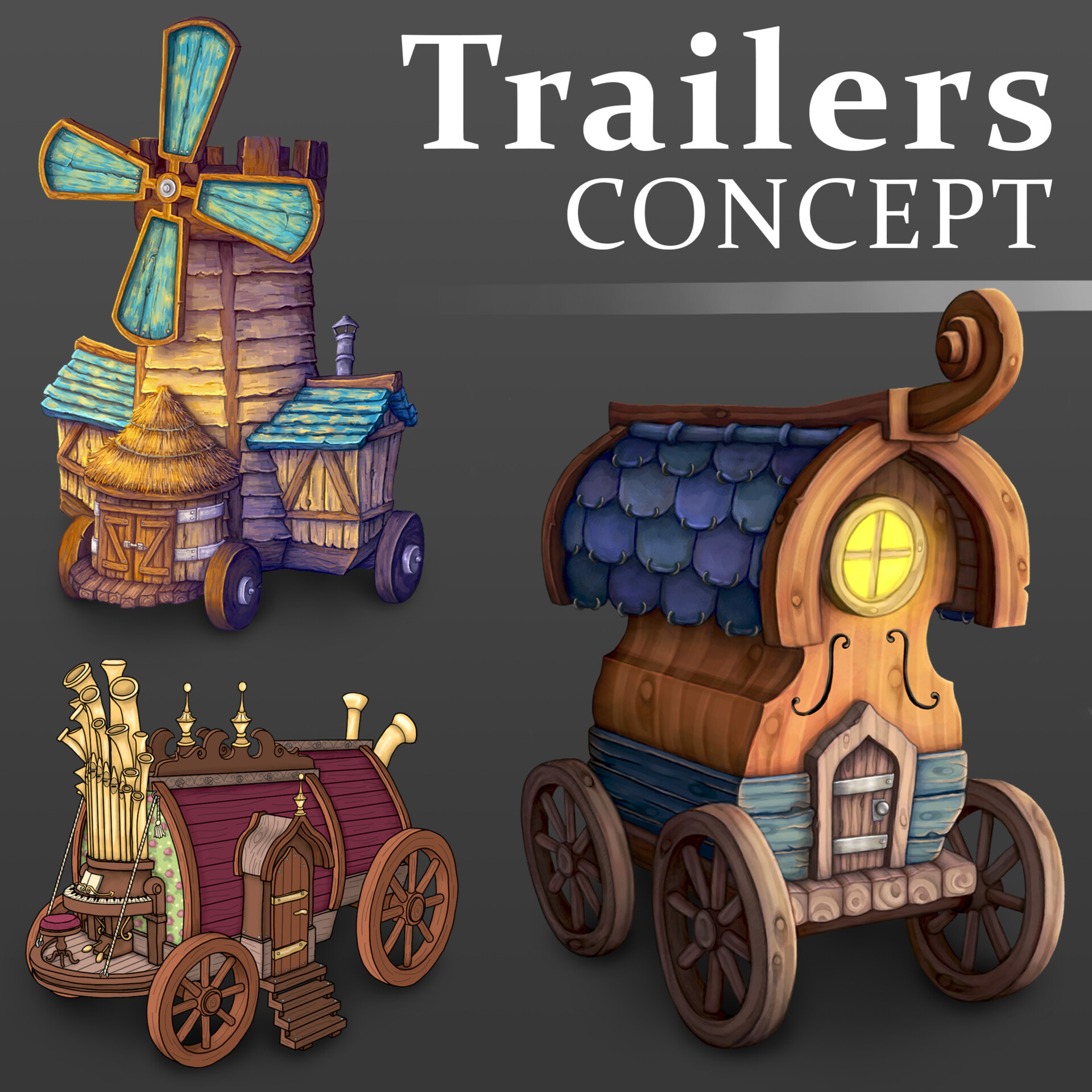 ArtStation - Trailers Concept