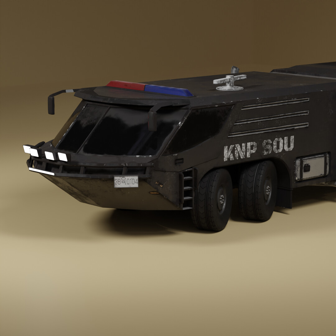 ArtStation - APC of the South Korean SWAT