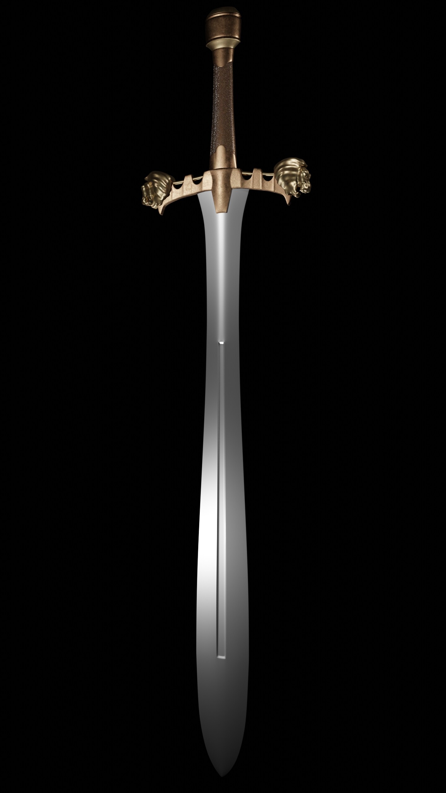 ArtStation - Gladius with Lion heads
