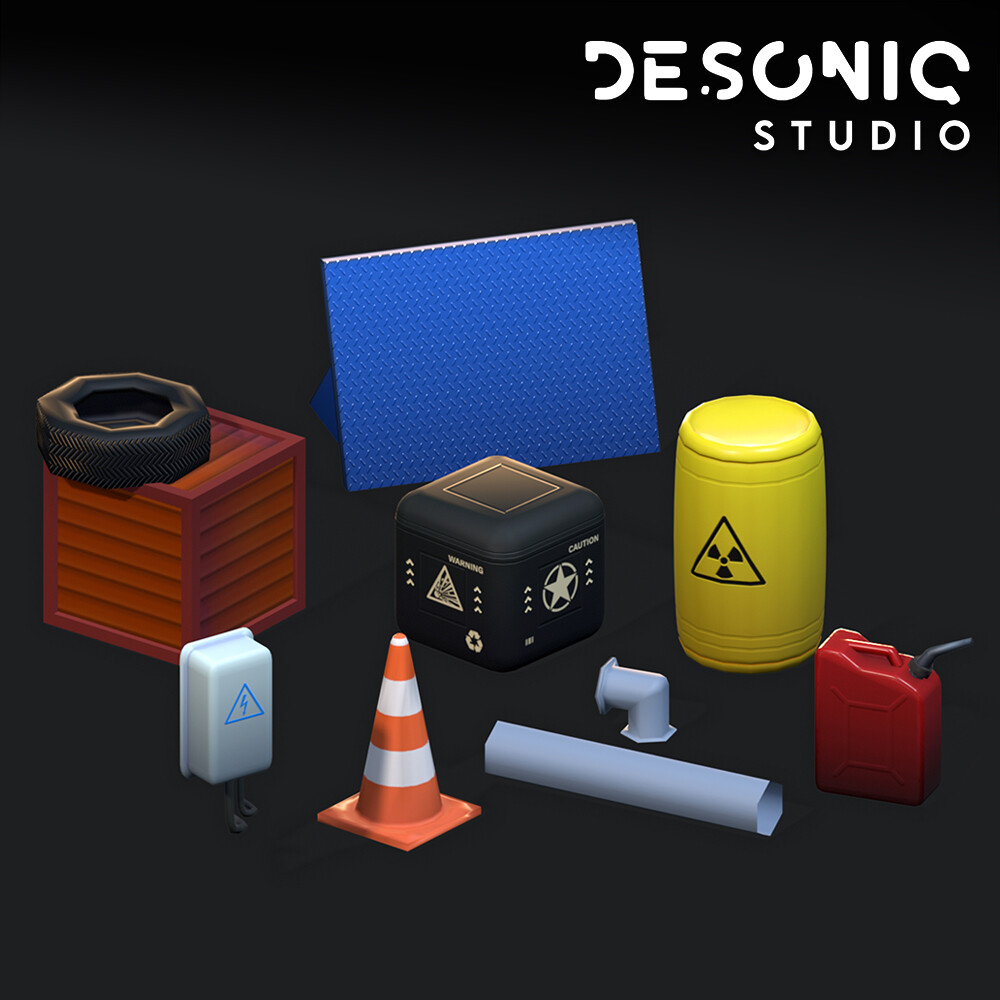 ArtStation - Modular Assets (Lowpoly-Stylized)