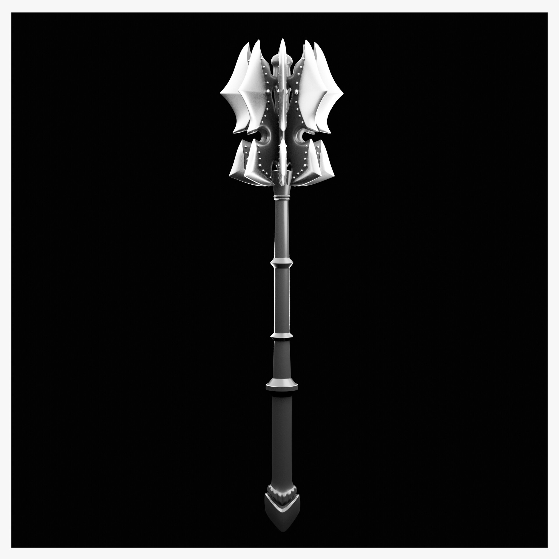ArtStation - Flanged Mace