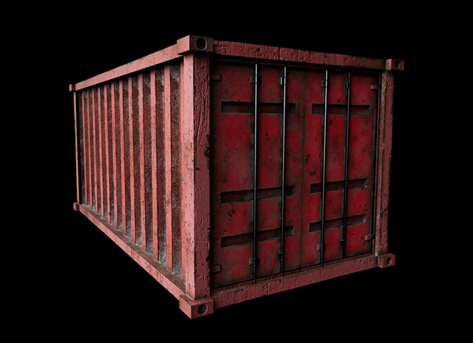 ArtStation - Shipping Container