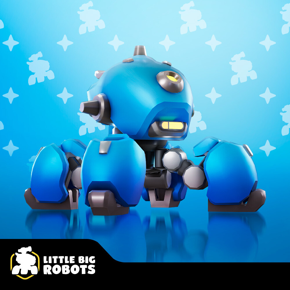 ArtStation - Little Big Robots: Mechs