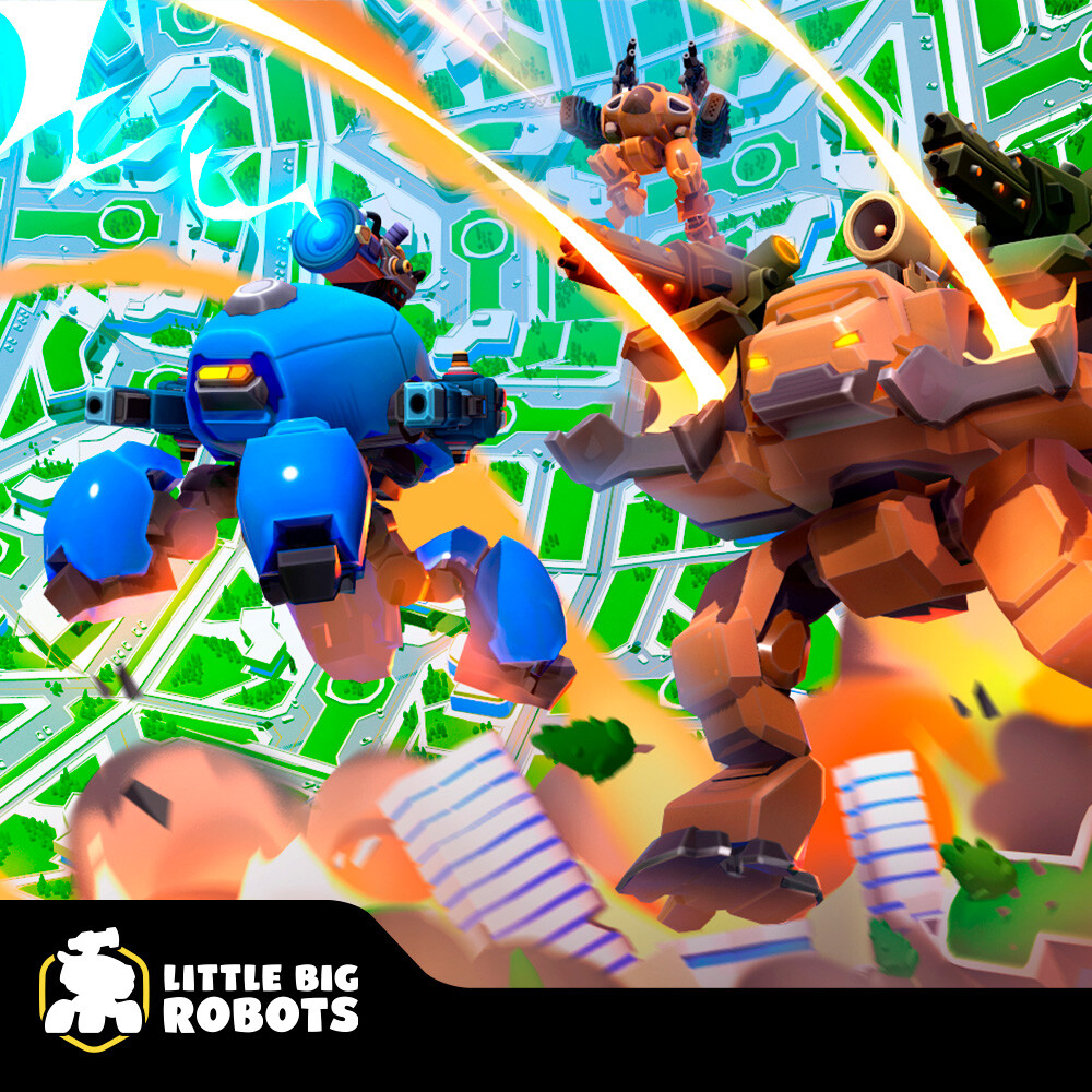 ArtStation - Little Big Robots: Art