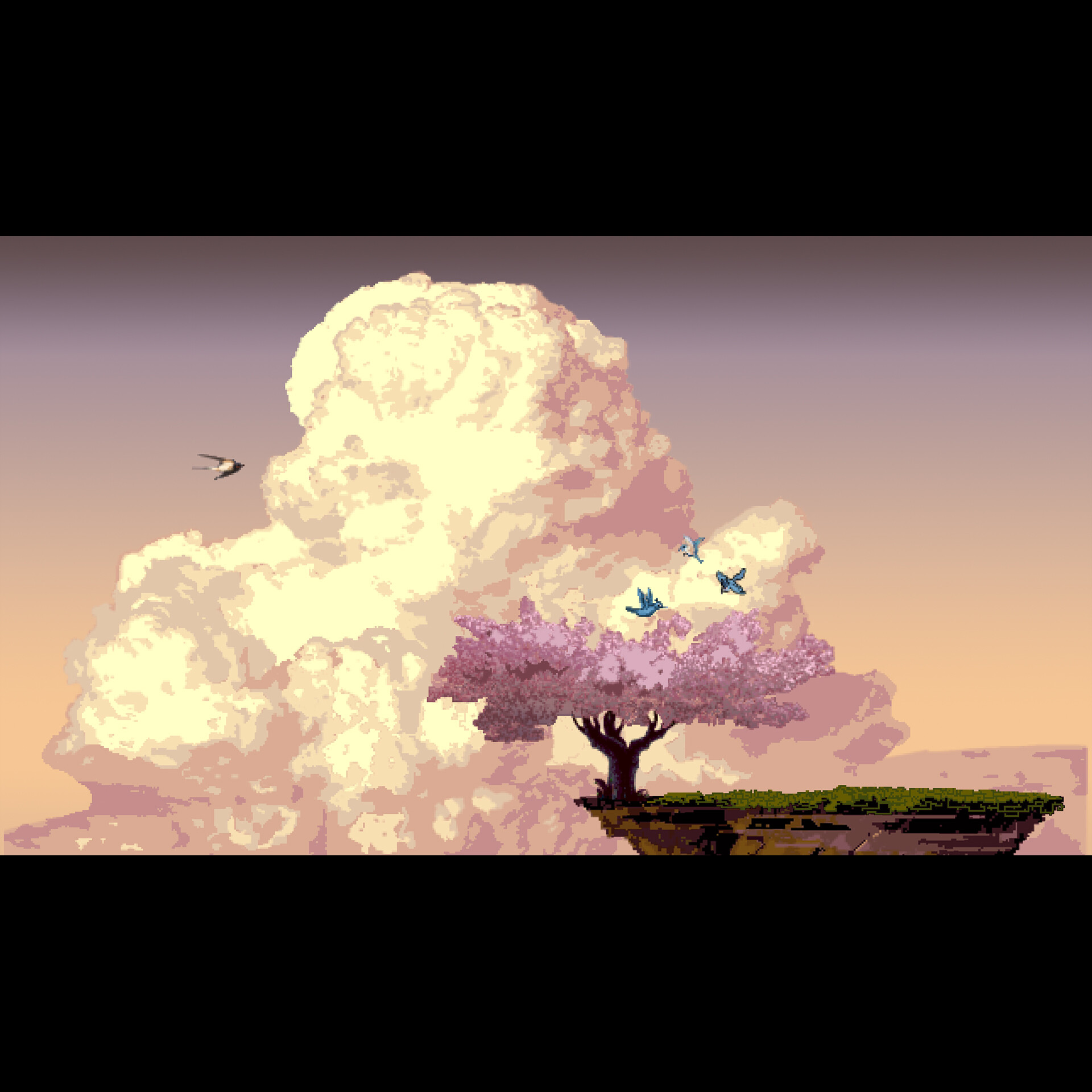 ArtStation - Evening clouds